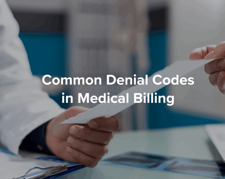 Top Denial Codes in Medical Billing | Park Medical Billing